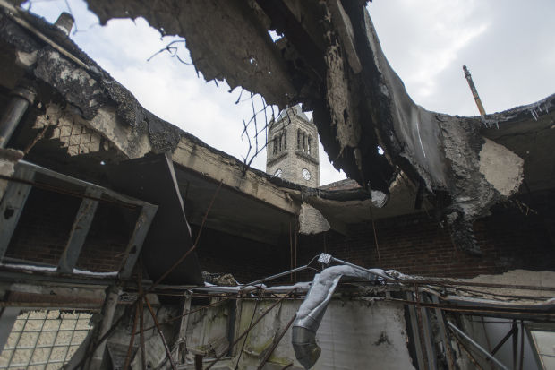 Former police station appears to be structurally sound - Herald-Standard